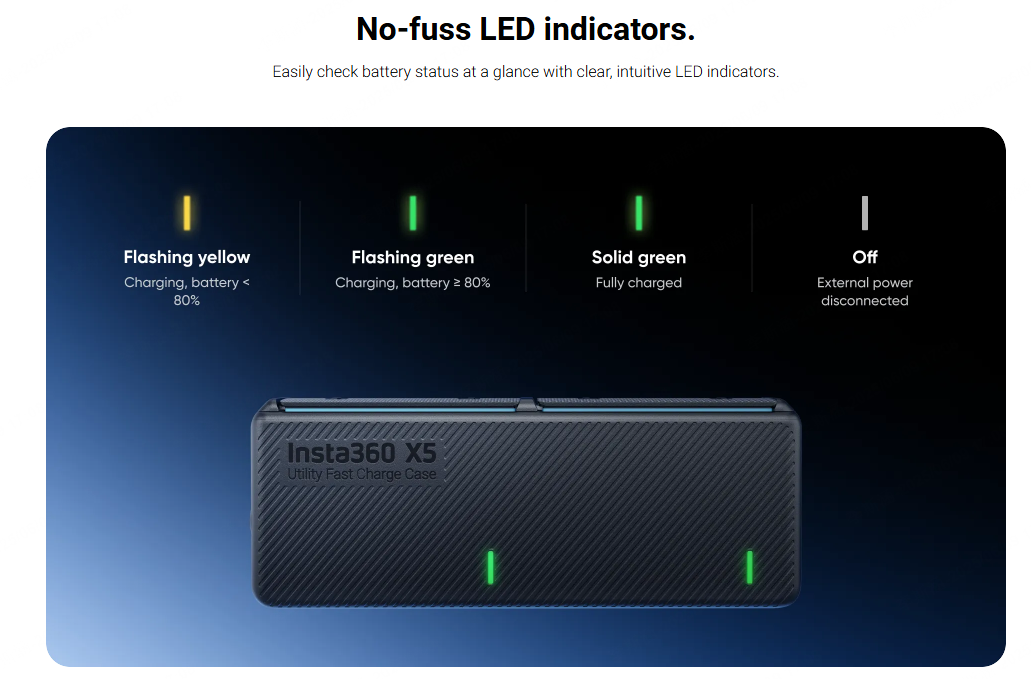 Indicator light status – Insta360EU